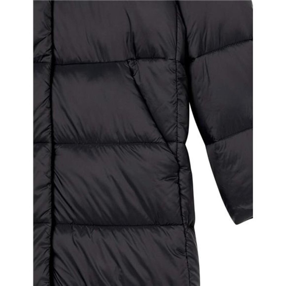 Boutique | Jackets & Coats | Cozy Puffer Coat Black Waterresistant Long ...